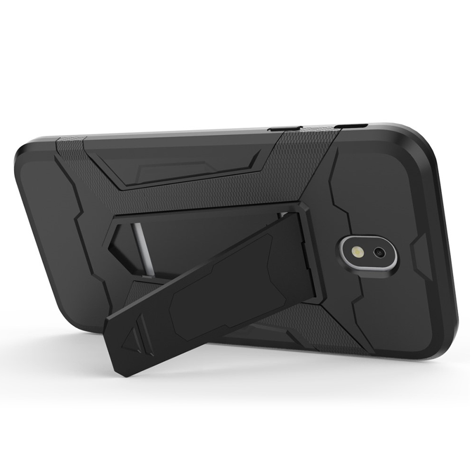 Slim Guard Shockproof Case for Samsung Galaxy J7 Pro (Black)